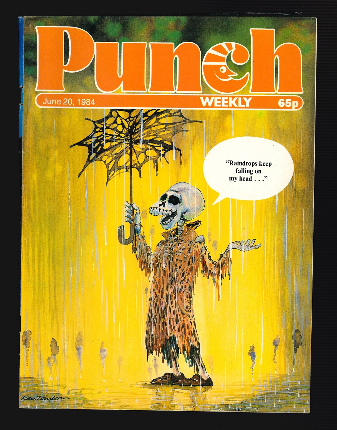 Punch June 1984 Bundle of 3 Copies Vintage Original Satire Magazine ...