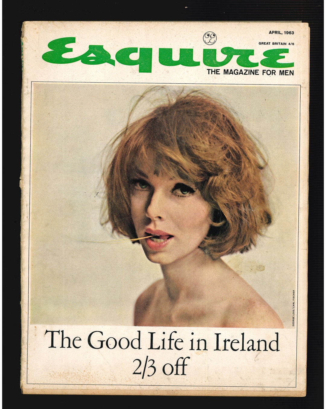 Esquire April 1963 Original Vintage Magazine the Good Life in Ireland ...