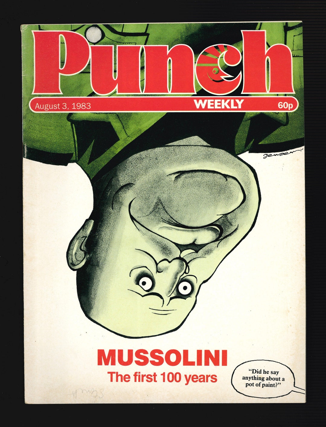 Punch Aug 1983 Bundle of 5 Copies Vintage Original Satire Magazine - Etsy