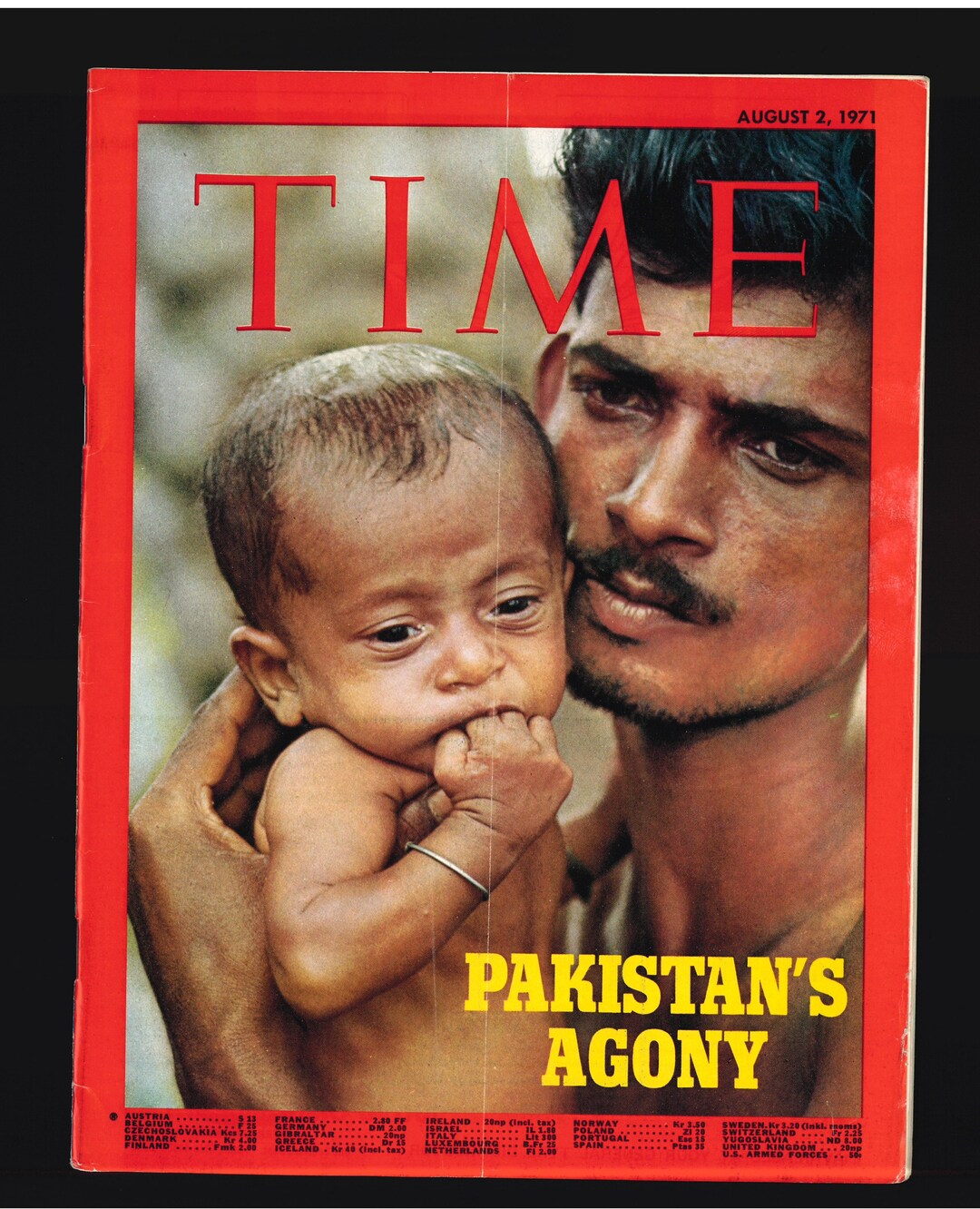 Time Magazine August 2, 1971 Pakistan’s Agony - Etsy