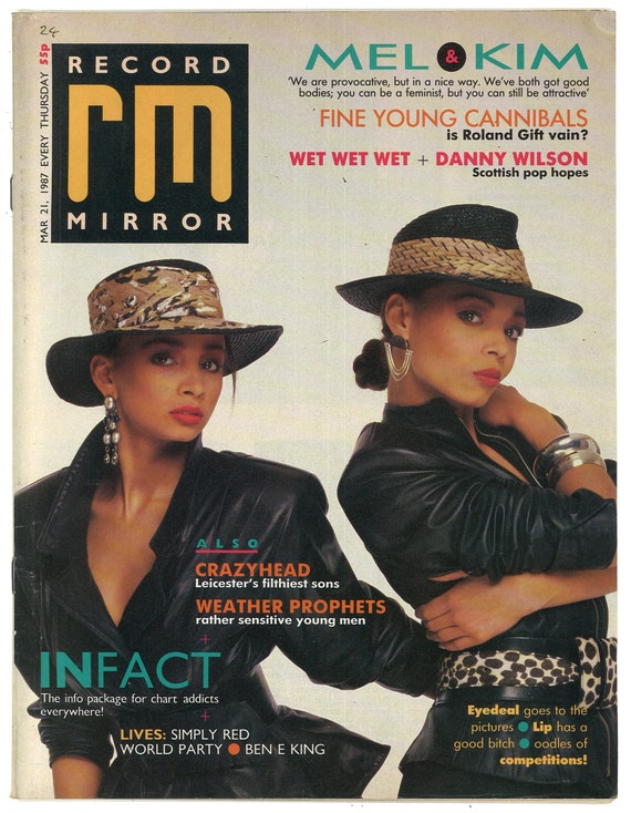 Record Mirror April 21 1987 Original Music Magazine Top 100 - Etsy