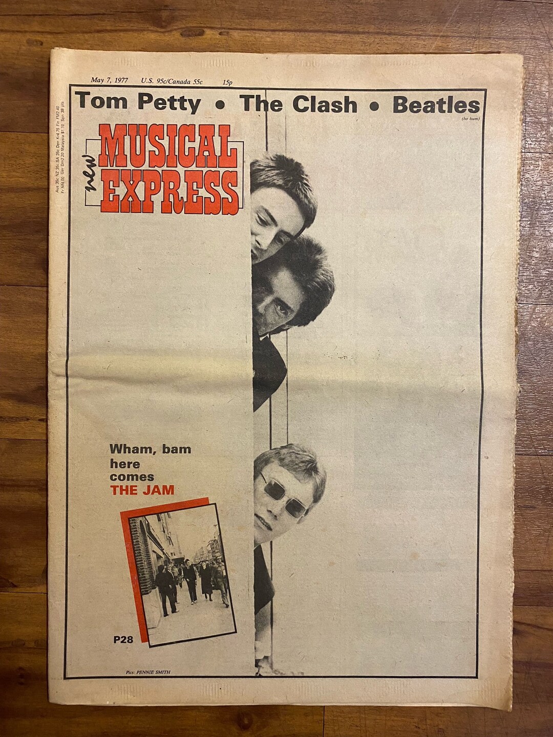 NME May 7 1977 the Jam Clint Eastwood - Etsy