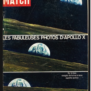 Paris Match May -june 1969 Original Vintage Magazine - Etsy