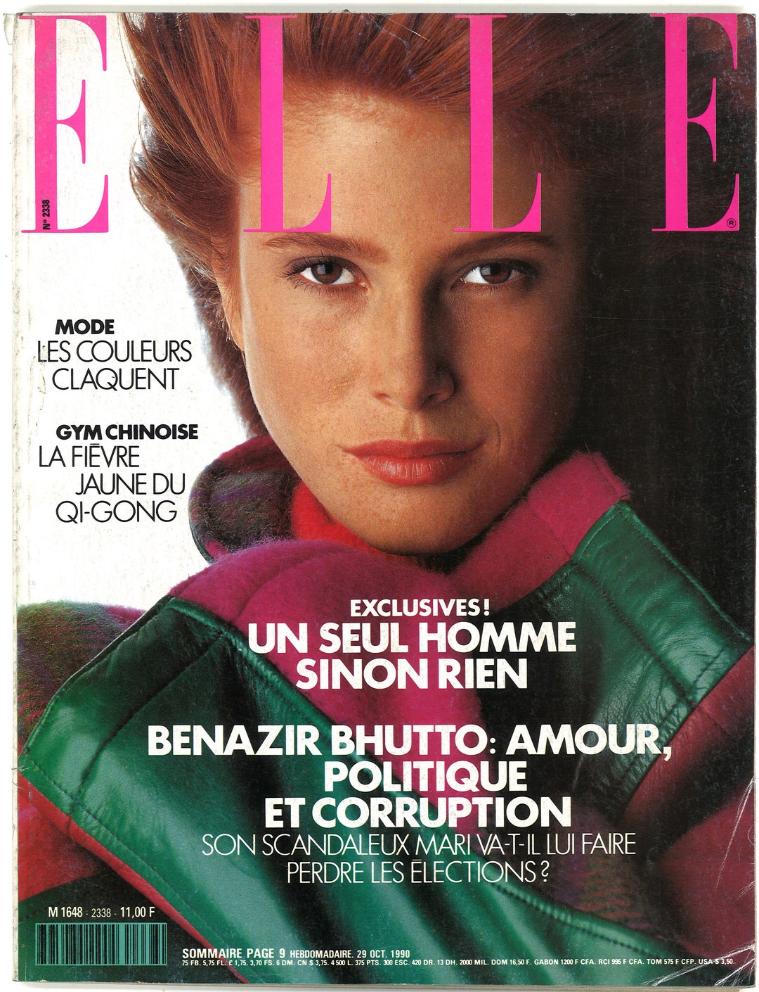 Elle No 2338 Oct 1990 Paris French Foreign Original Vintage Fashion ...