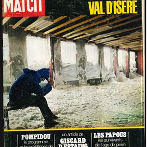 Paris Match Jan - Feb 1970 Original Vintage Magazine - Etsy