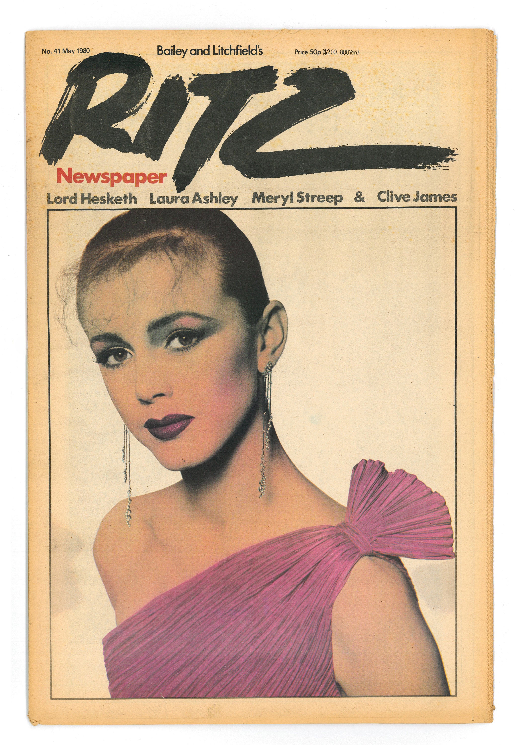 Ritz No 41 May 1980 David Bailey and David Litchfield Fashion - Etsy UK