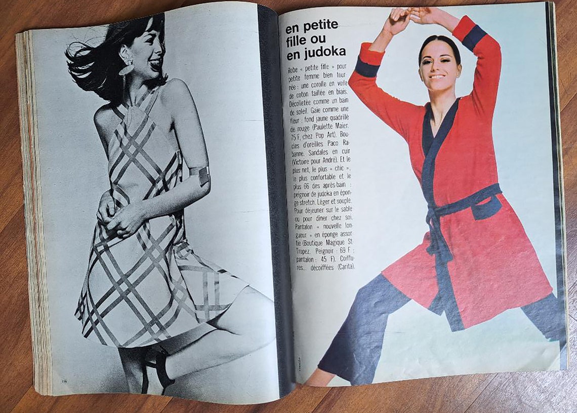 Elle May 26 1966 No 1066 French Original Vintage Fashion Magazine ...
