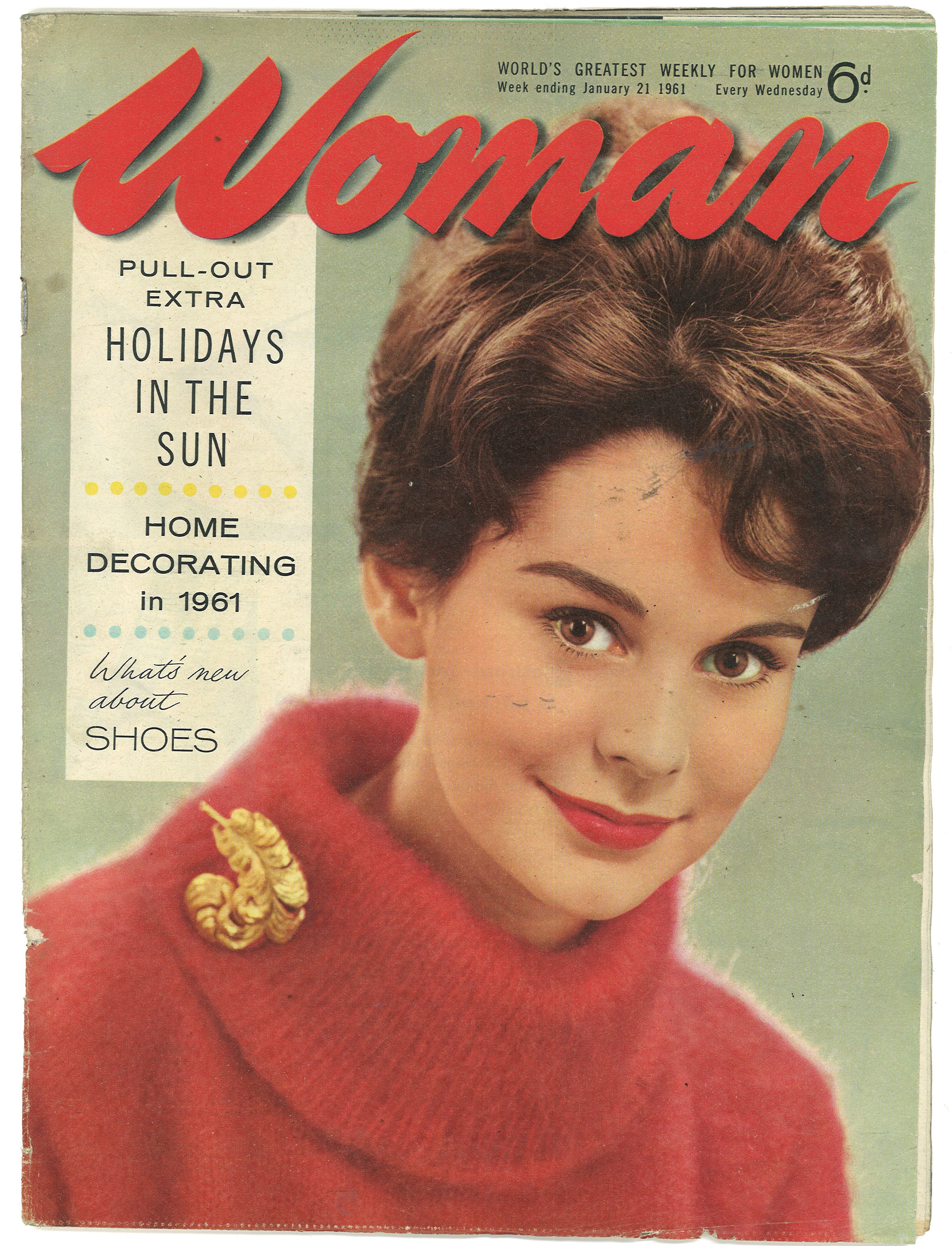 Woman Jan 21 Original British Vintage Weekly Women Magazine Birthday ...