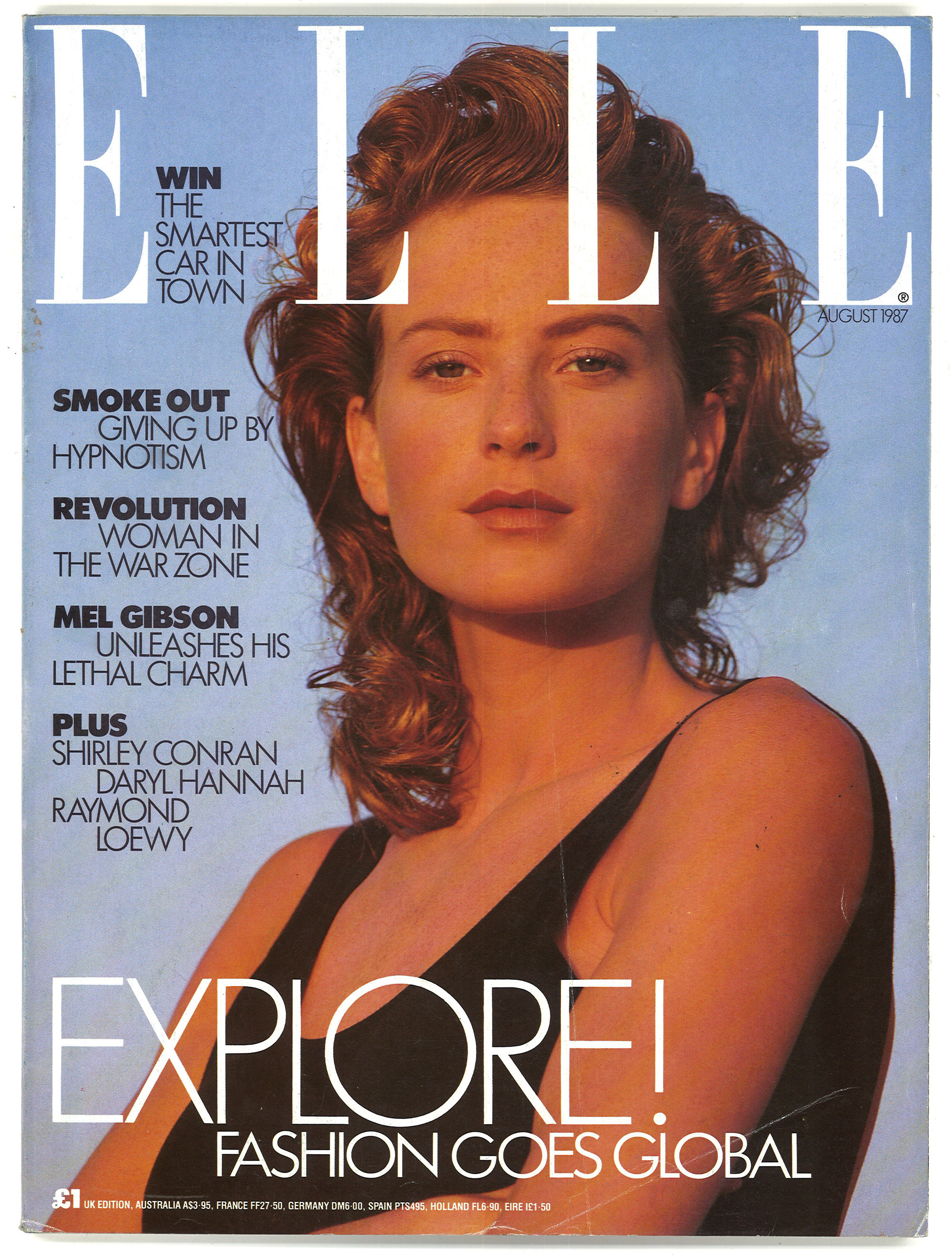 Elle UK Edition Aug 1987 British Original Vintage Fashion | Etsy