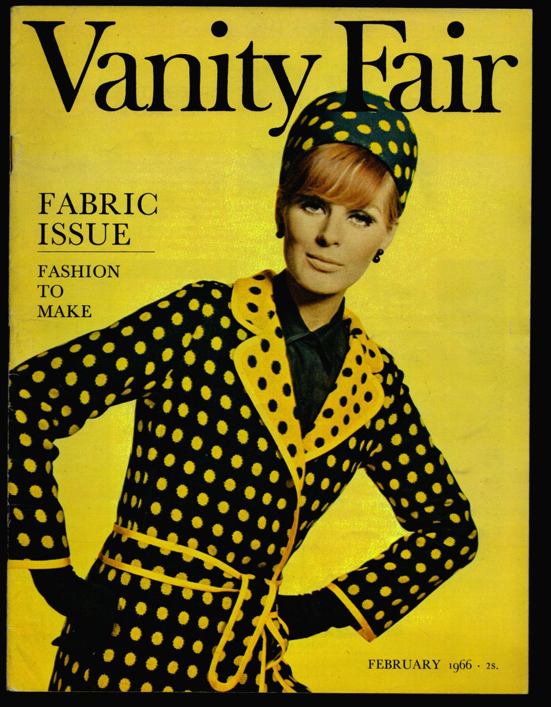 Vanity Fair Vol 19 No 10 Feb 1966 Vintage Rare Retro Fashion Magazine ...