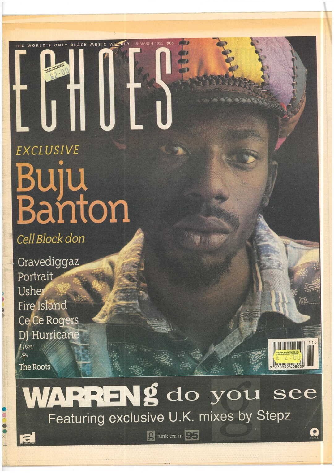 Echoes 1995 1996 Original Magazine / Newspaper - Etsy