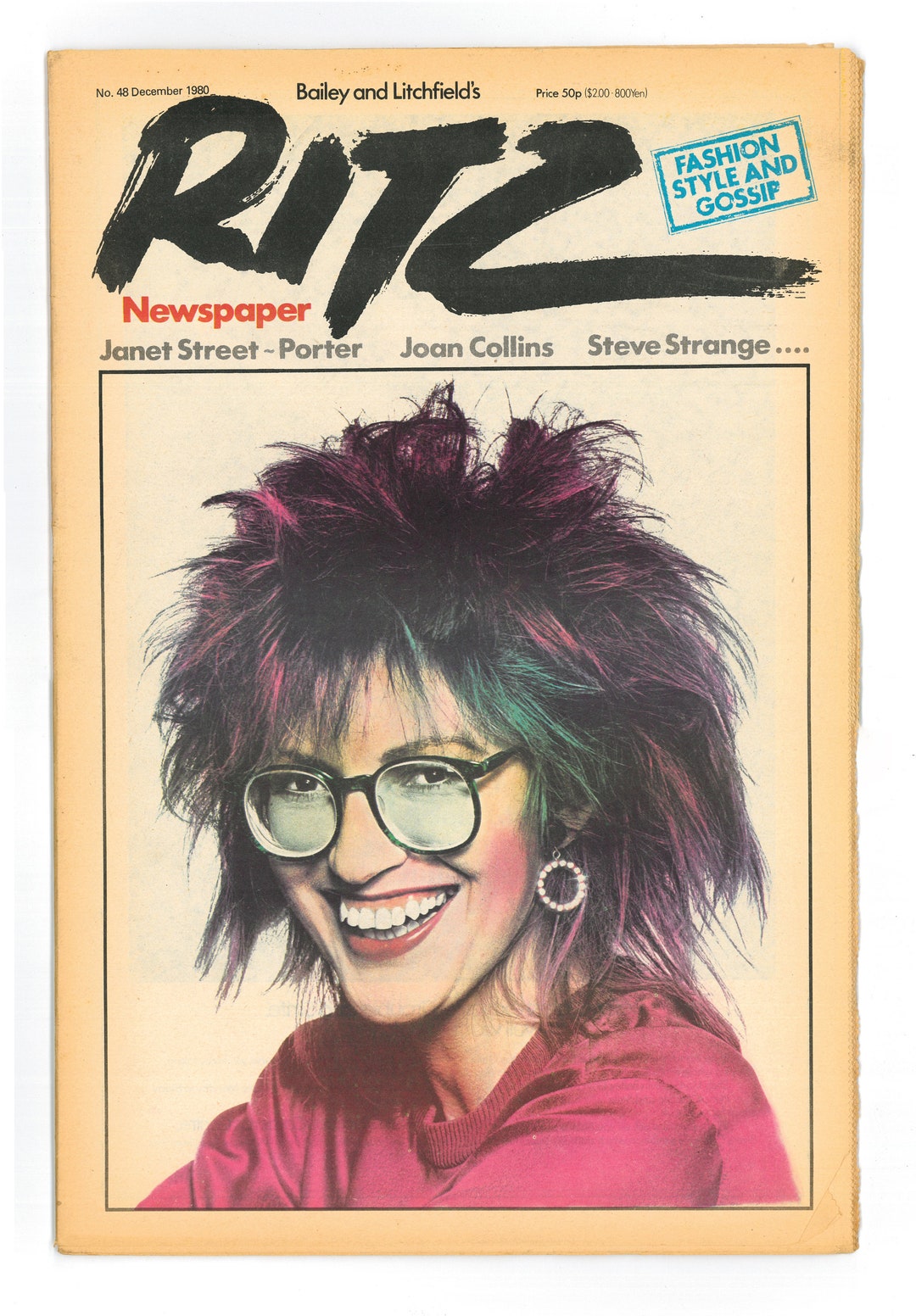 Ritz No 48 Dec 1980 David Bailey and David Litchfield Fashion ...