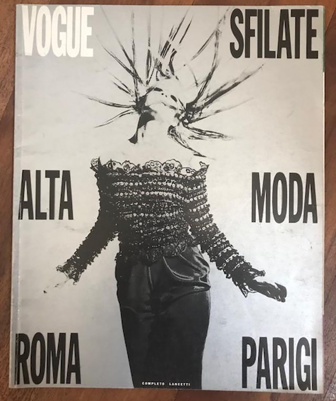 Vogue Dossier High Fashion Show Supplement March 1990 Original Vintage ...