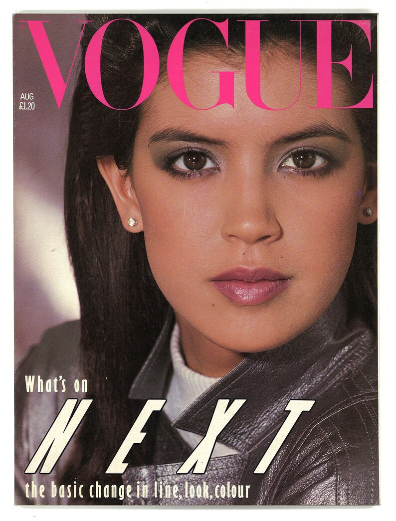 Vogue UK August 1982 British Original Vintage Fashion Magazine | Etsy