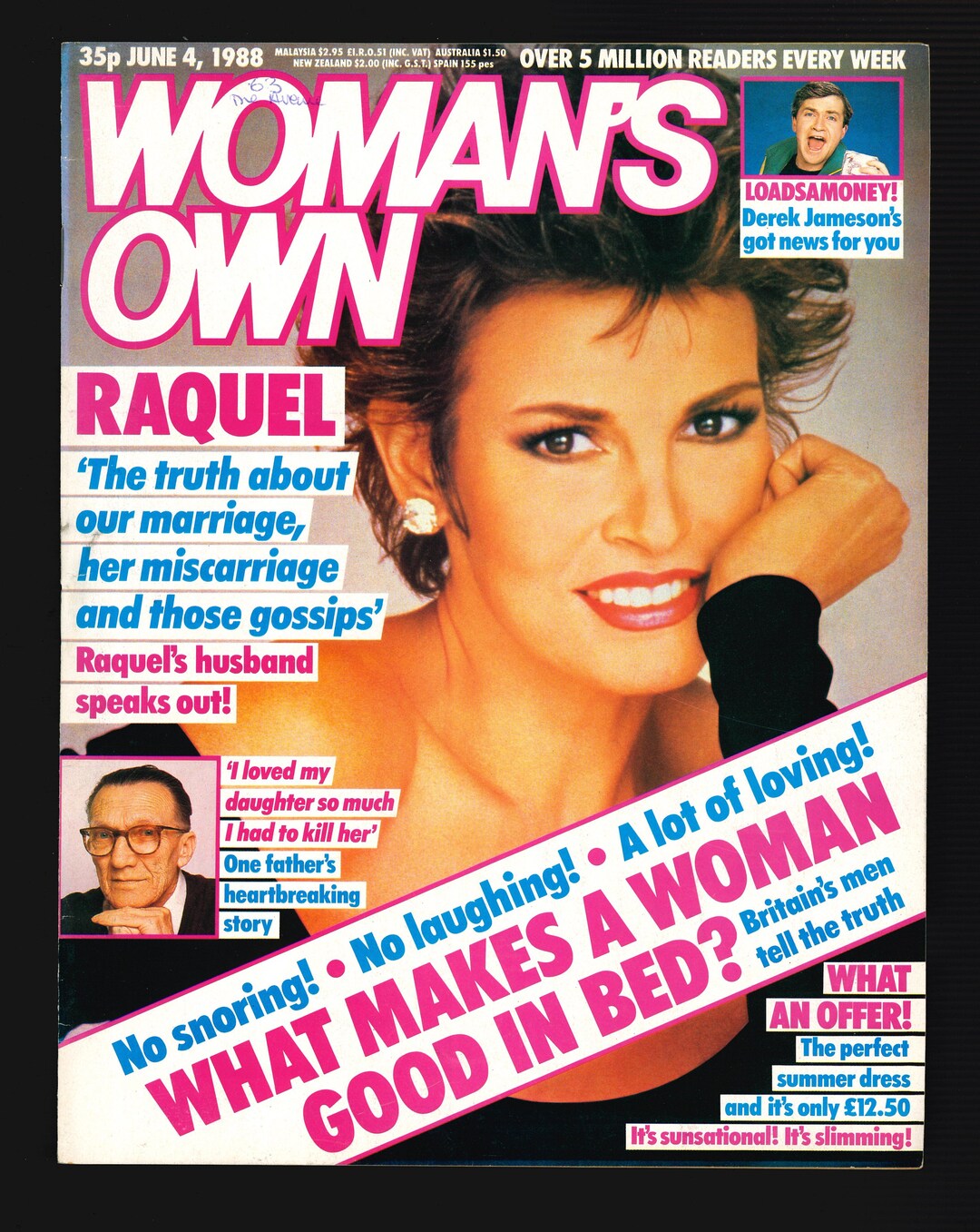 Woman's Own June 4 1988 Original British Vintage Weekly Women Magazine ...