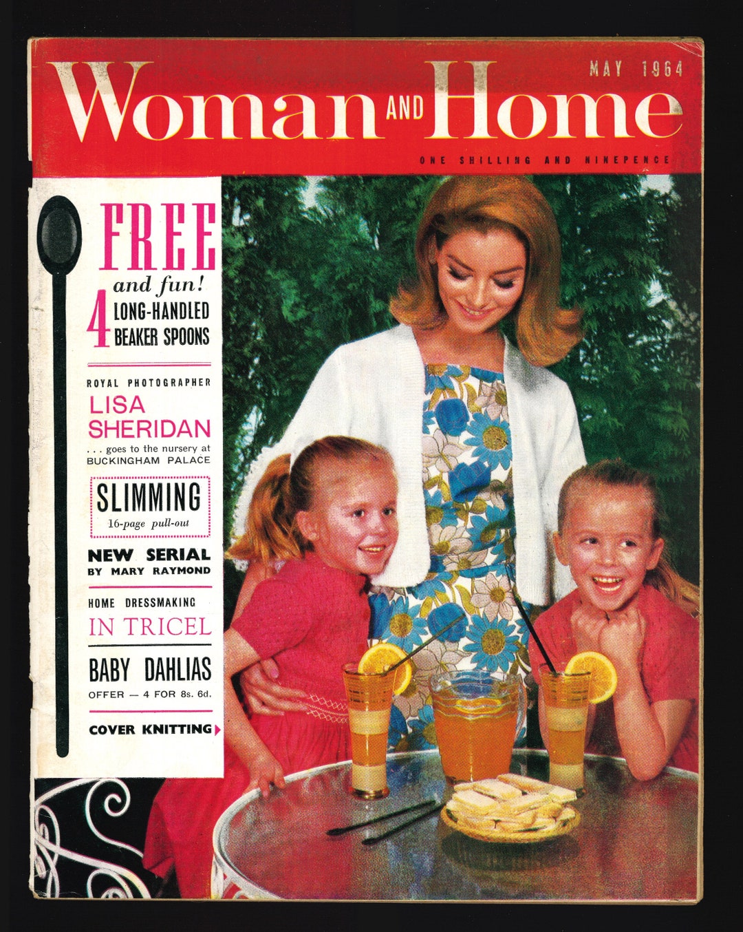 Woman and Home May 1964 Vintage Women’s Magazine Knitting Patterns ...