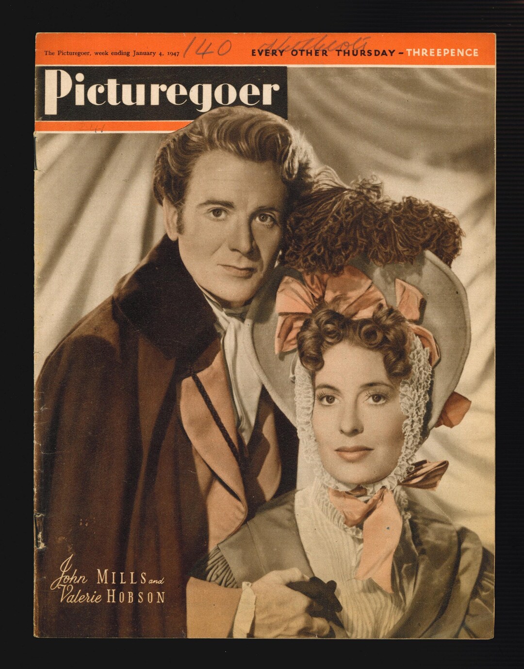 Picturegoer Film Movie Cinema Hollywood Jan - May 1947 Original Vintage ...