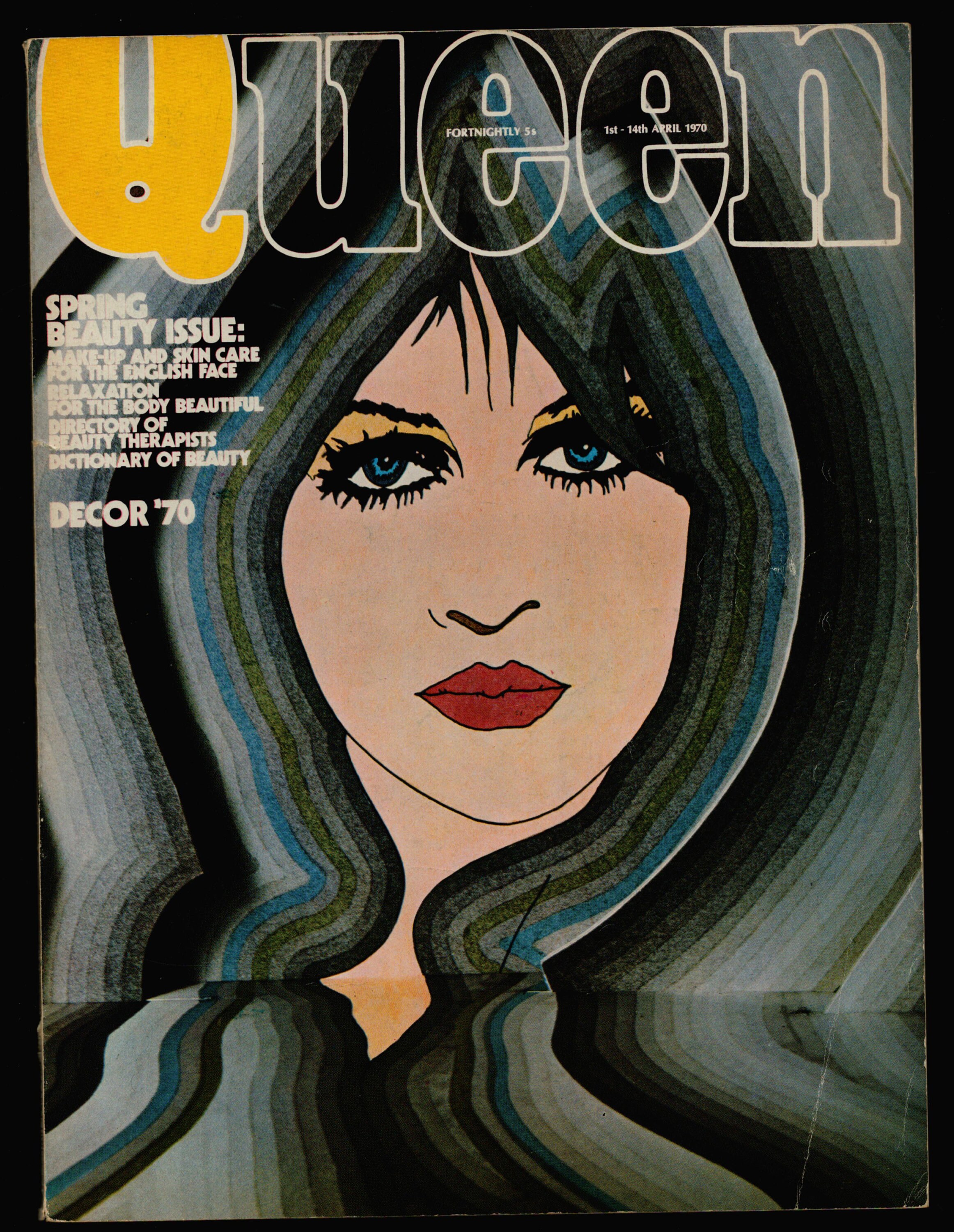 Queen UK April 1-14 1970 Original Rare Fashion Magazine Mike - Etsy UK