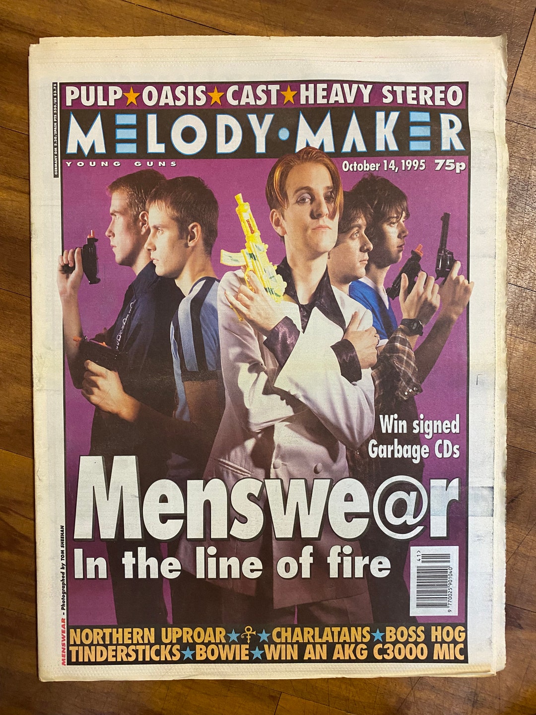 Melody Maker Oct 14 1995 Original British Pop Newspaper - Etsy