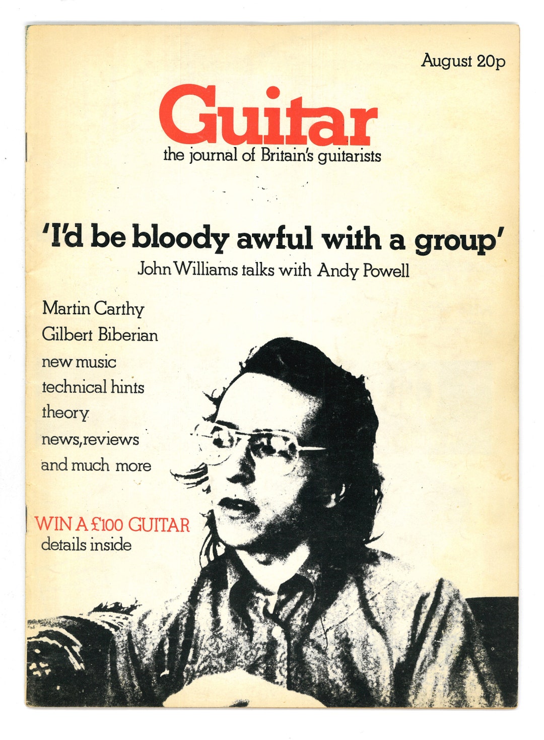 Guitar Magazine Aug 1972 Sept 1972 & Oct 1972 - Etsy