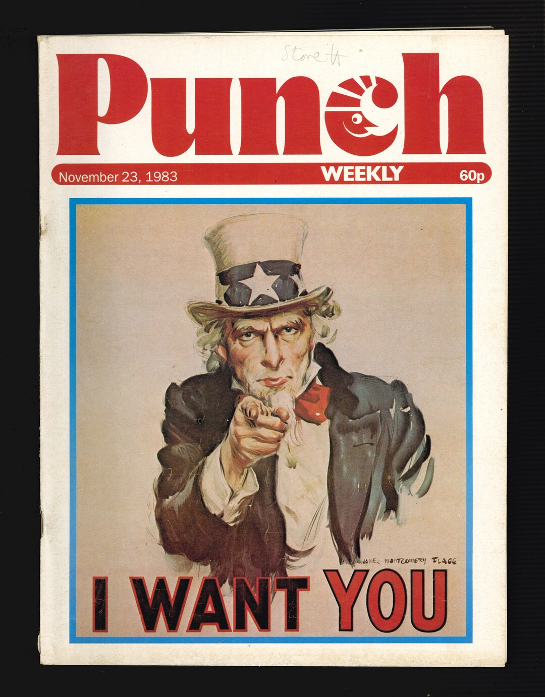 Punch Nov 23 1983 Back Issue Vintage Original Satire Magazine - Etsy