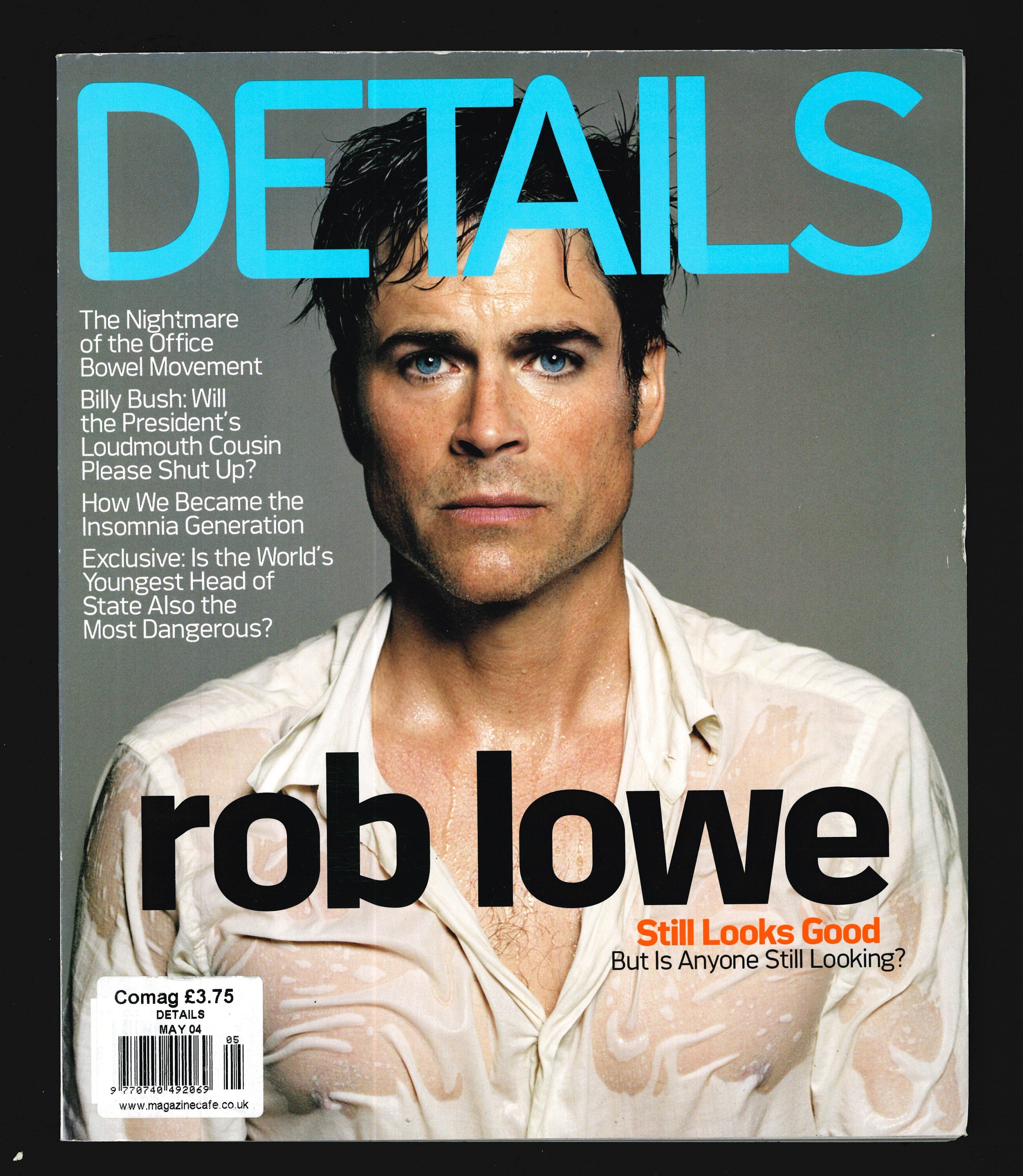Details 2004 Back Issues Original Magazine Rob Lowe Matt Leblanc Ben ...