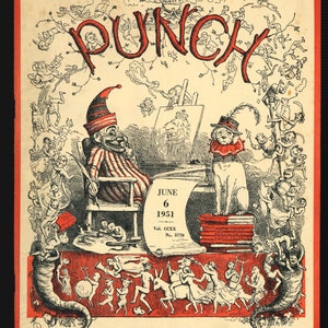 Punch 1951 Bundle of 50 Copies Vintage Original Satire Magazine - Etsy