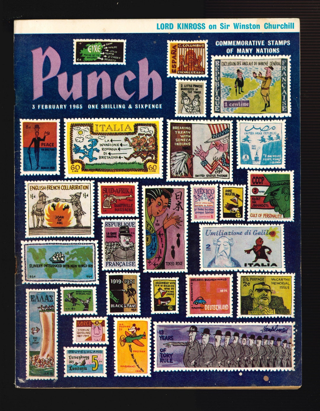 Punch 1965 Bundle of 44 Copies Vintage Original Satire Magazine - Etsy