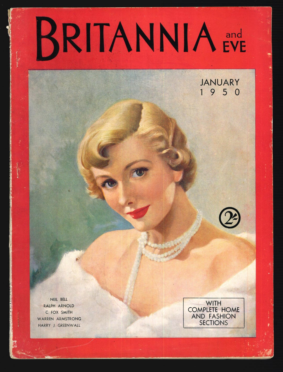 Britannia and Eve British 1950 - 1956 Original Vintage Fashion Magazine ...