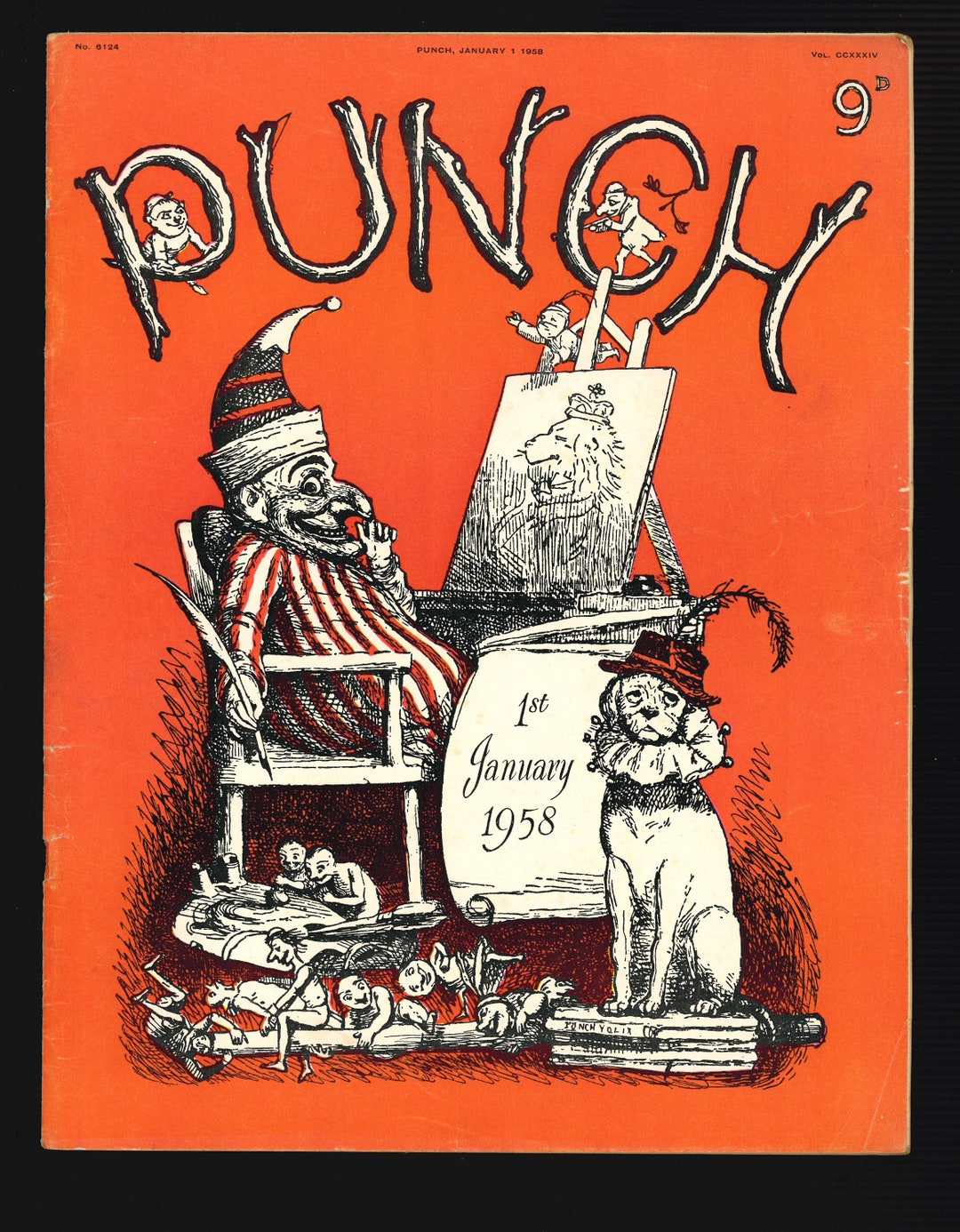 Punch 1958 Bundle of 54 Copies Vintage Original Satire Magazine - Etsy