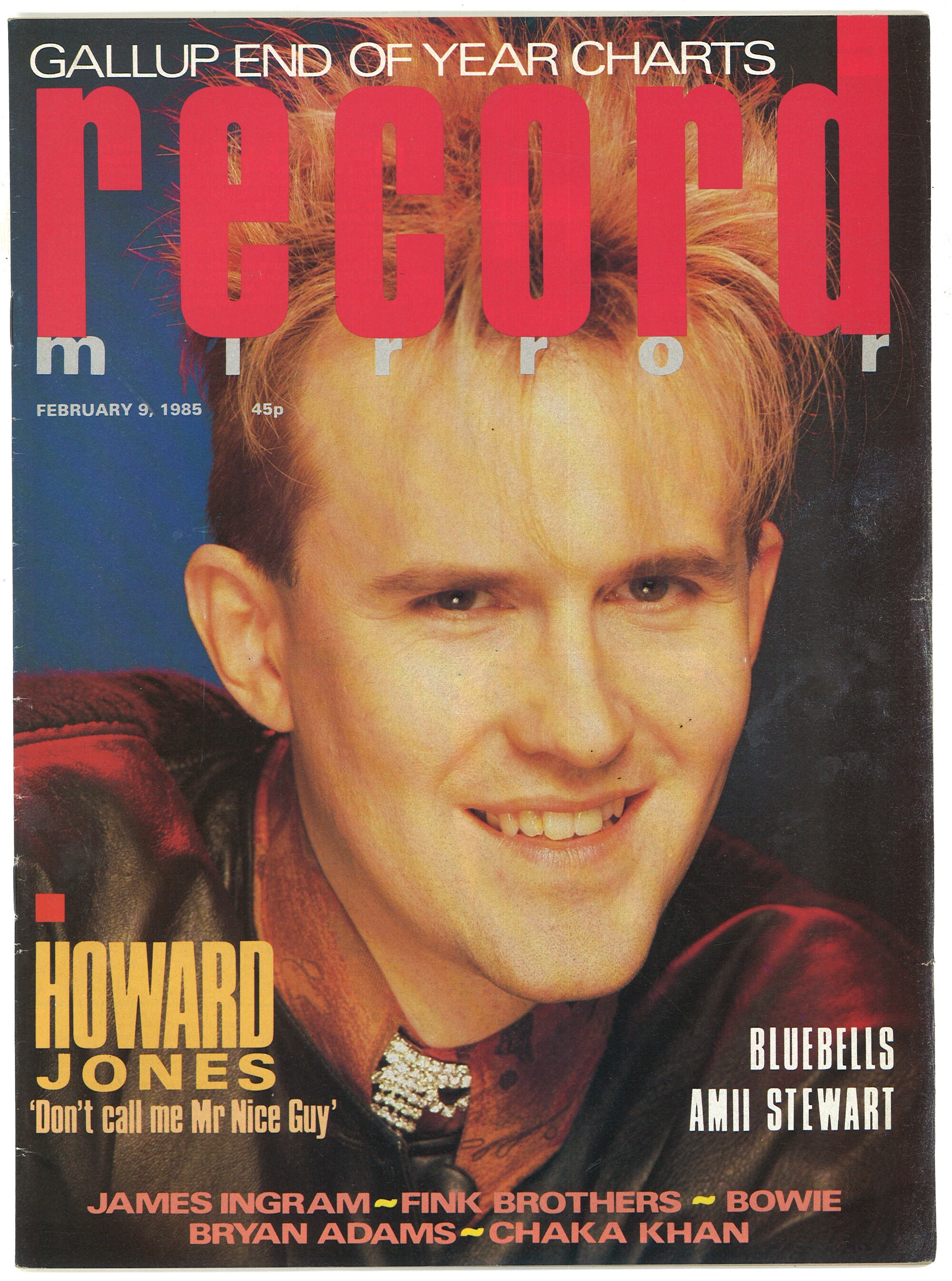 Record Mirror Feb 9 1985 Original Music Magazine Top 100 Chart - Etsy ...