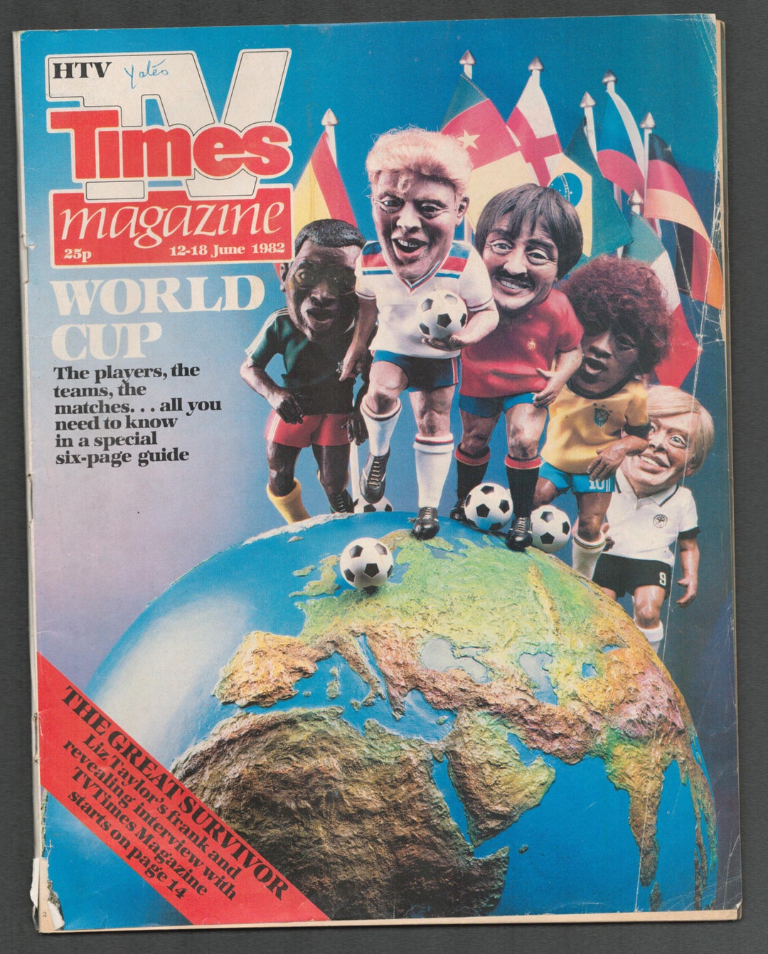 TV Times June 12-18 1982 HTV Magazine Birthday Gift Present World Cup ...