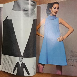 Vogue UK Jan 1967 Original Vintage Fashion Magazine Cover : Natalie ...
