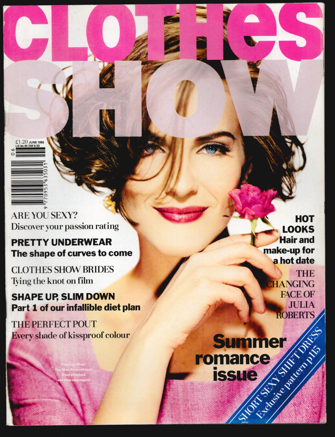 Clothes Show Magazine June 1992 Birthday - Etsy
