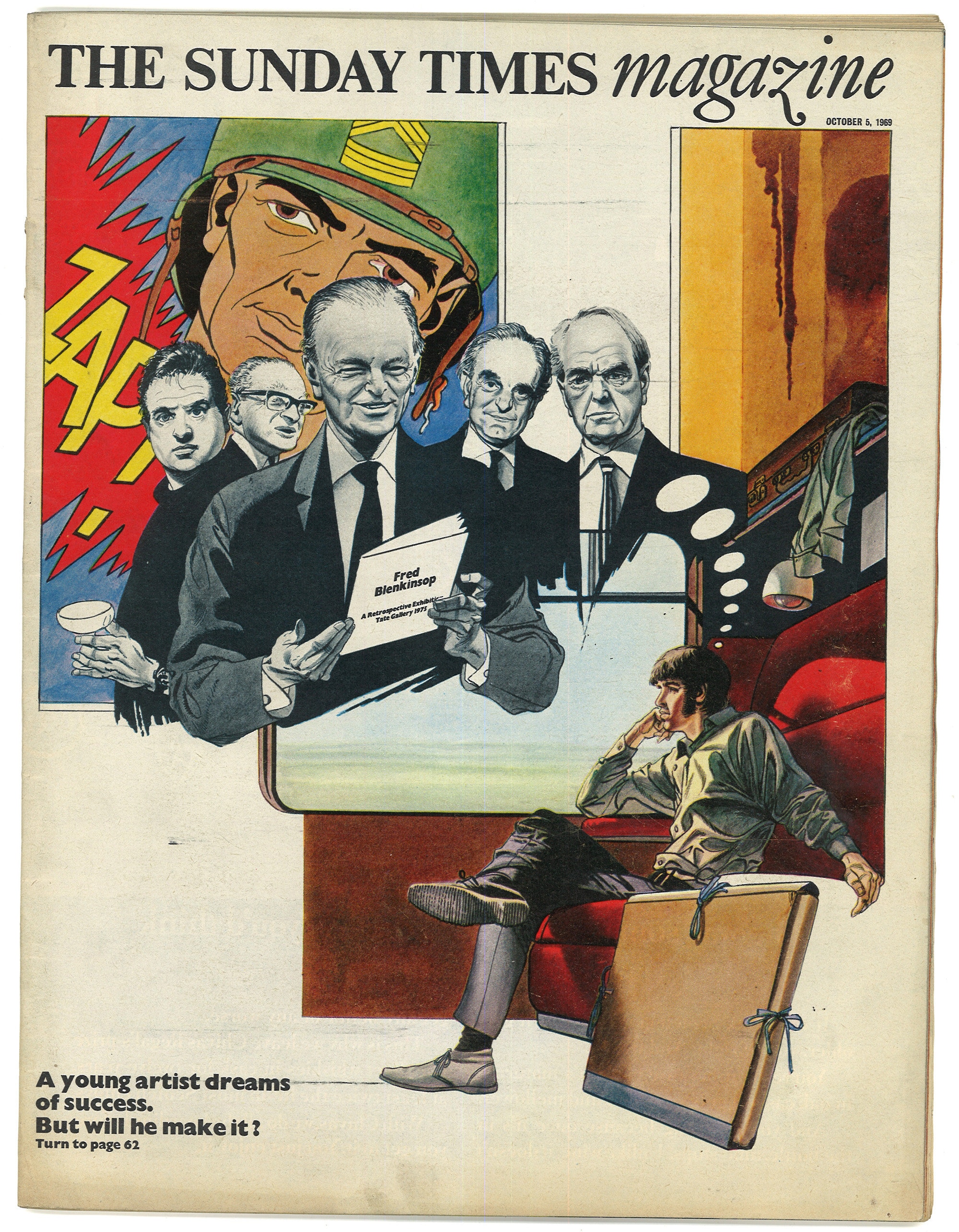 Sunday Times Supplement Oct 5 1969 Original Vintage Magazines | Etsy