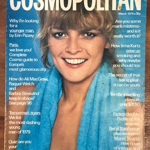 Cosmopolitan UK March 1979 British Original Vintage Fashion Magazine ...