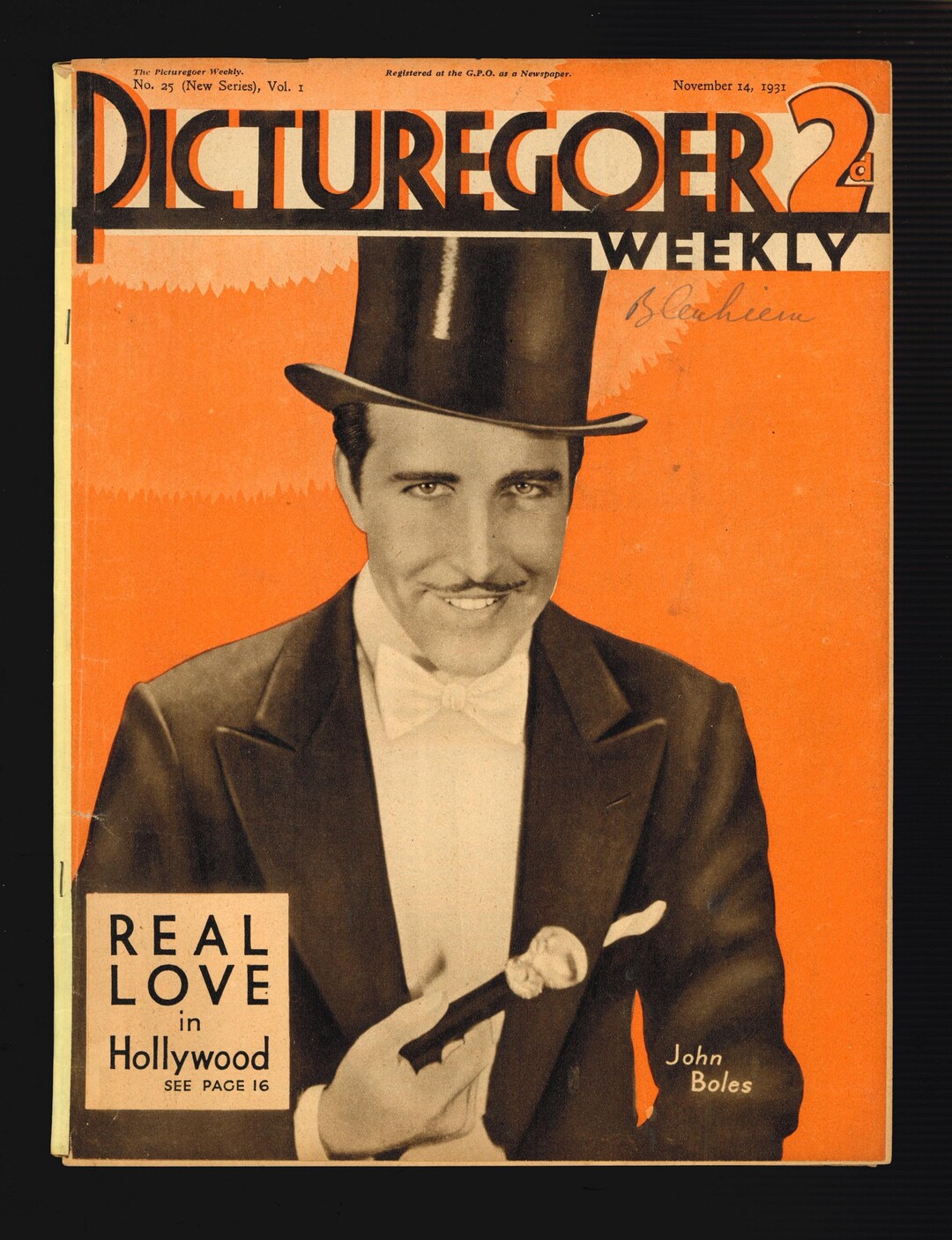 Picturegoer Film Movie Cinema Hollywood 1931 1932 1933 1934 Original ...