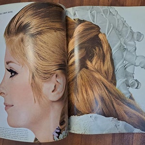 Vogue UK April 1st 1968 British Original Vintage Fashion Magazine ...