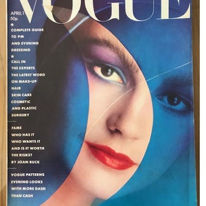 Vogue UK April 1st 1976 British Original Vintage Magazine | Etsy