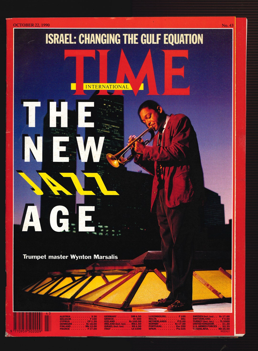 TIME Oct 22 1990 Vintage Magazine the New Jazz Age Wynton Marsails - Etsy