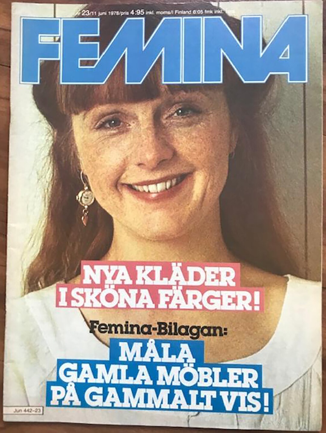 Femina nr 23 Juni 11 1978 Paris Original Vintage Illustrierte ...