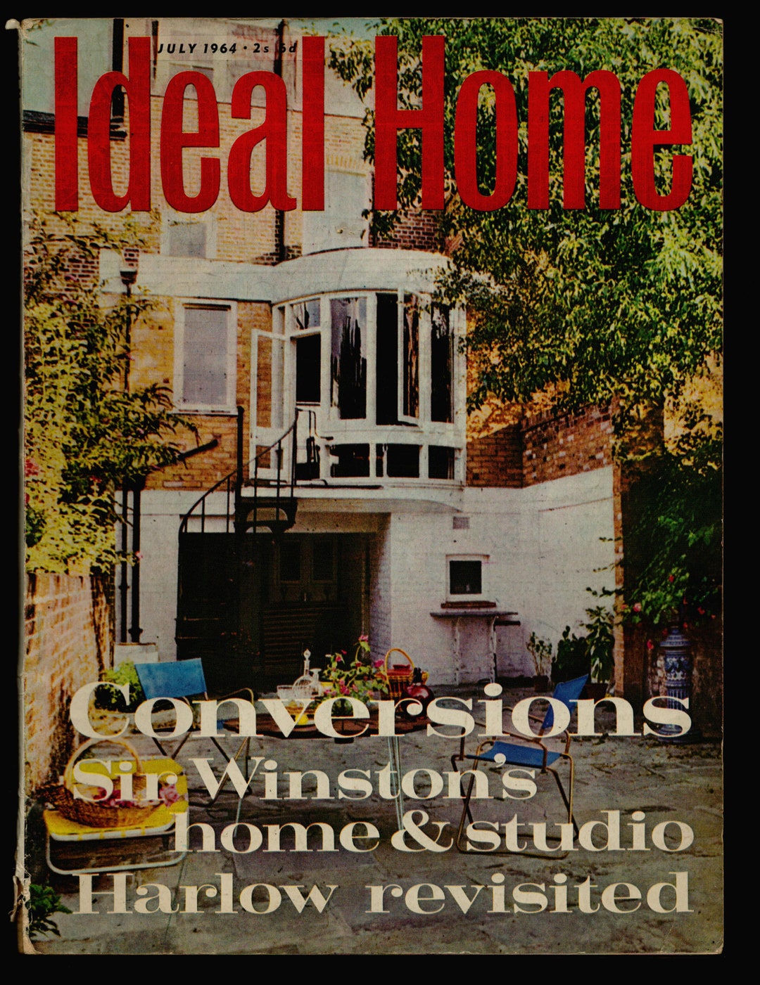 Ideal Home July 1964 Original British London Vintage Rare Retro Monthly ...