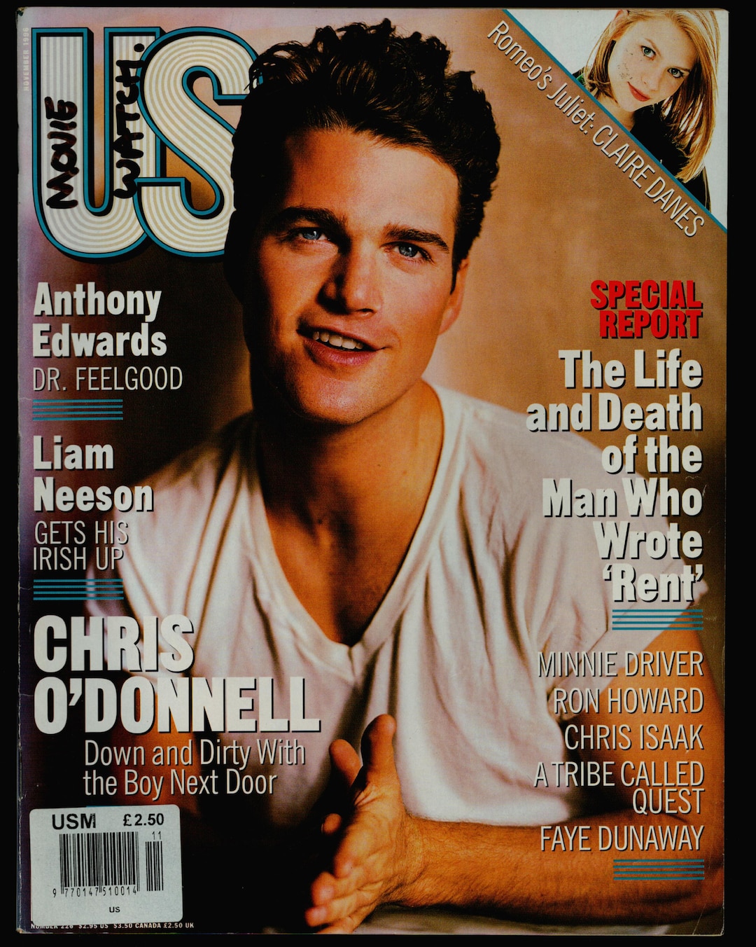 US Weekly Nov 1996 Original Celebrity and Entertainment Magazine Cover ...