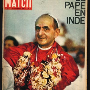 Paris Match Magazine Dec 1964 Original Vintage Magazine 60th - Etsy