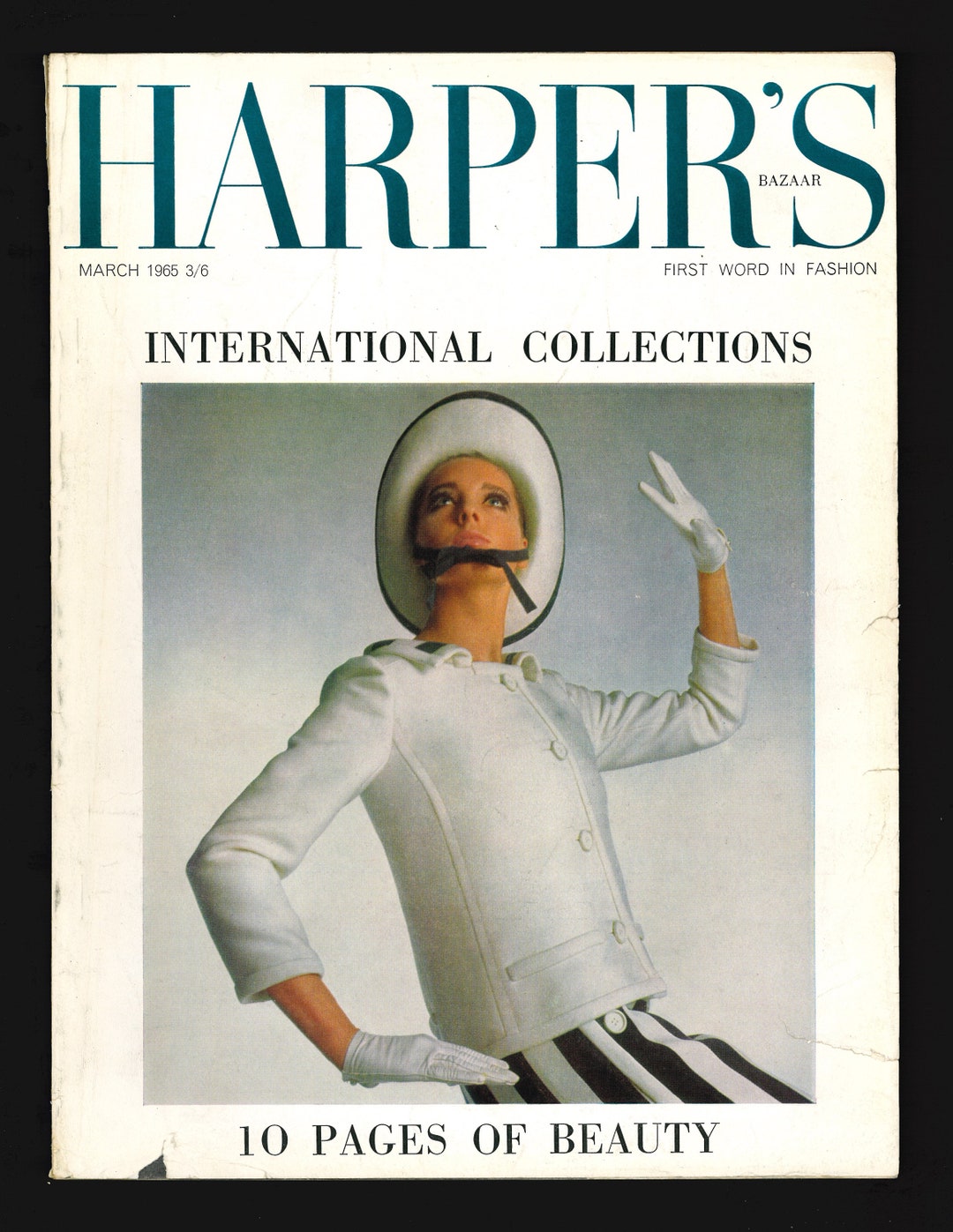 Harper's Bazaar UK March 1965 Courreges Melvin Sokolsky Dior Terence ...