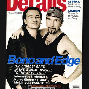 Details Magazine 1994 Back Issues Henry Rollins Bono & Edge Morrissey Patricia Arquette Bjork ...