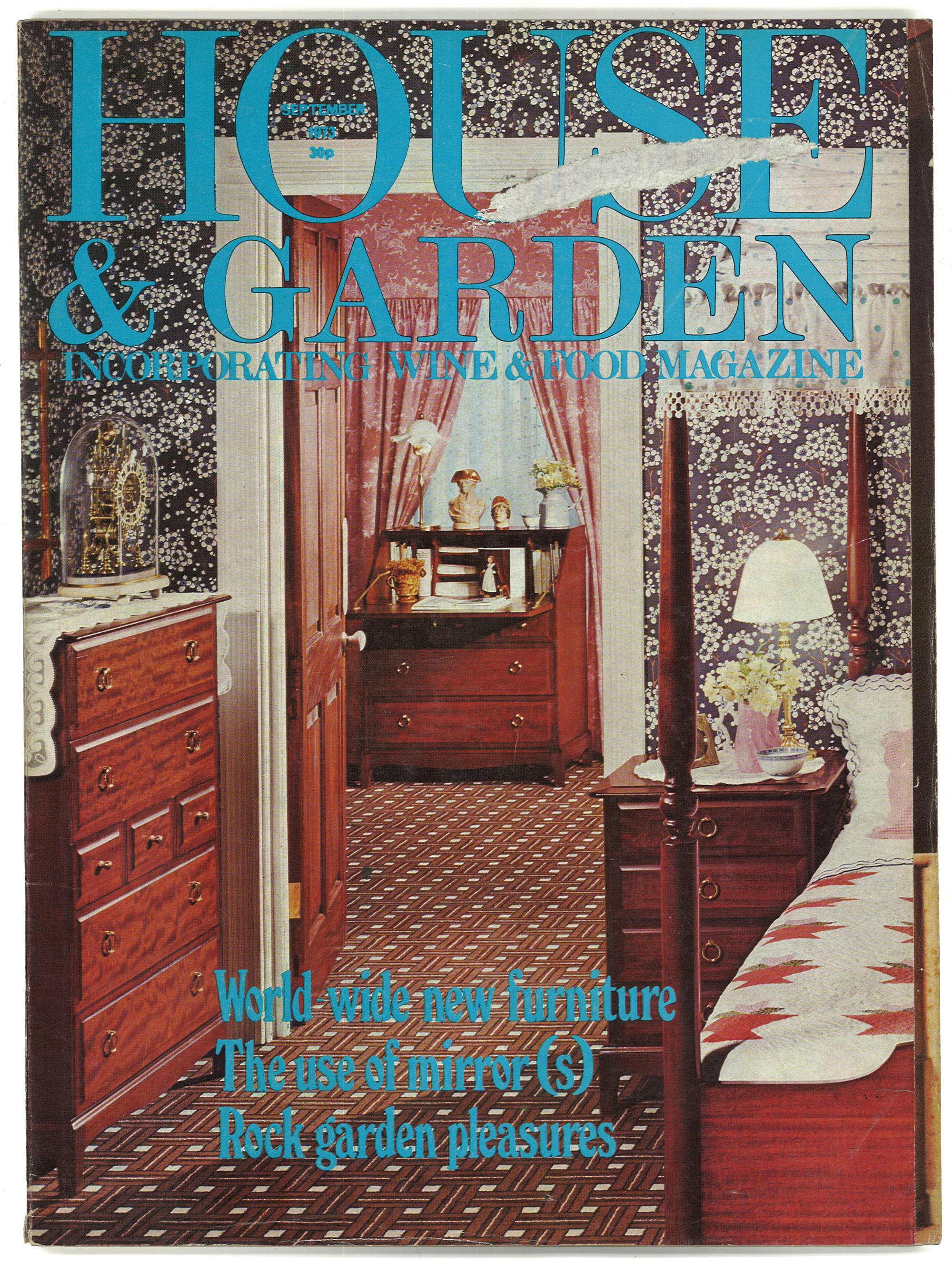 House & Garden UK Sept 1973 Original Vintage Lifestyle | Etsy