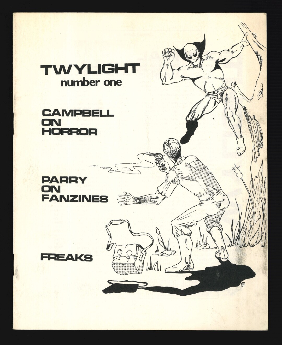 Twylight Number One Comic Horror Sci Fi Fanzine Freaks - Etsy