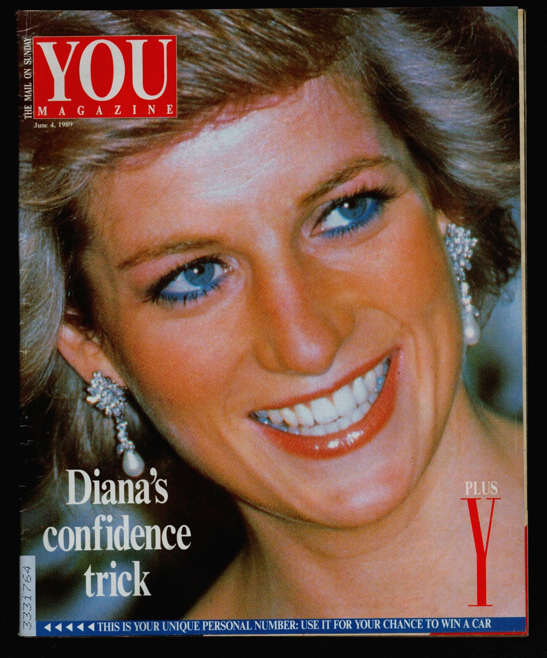You Magazine June 4 1989 Princess of Wales Diana Cover - Etsy