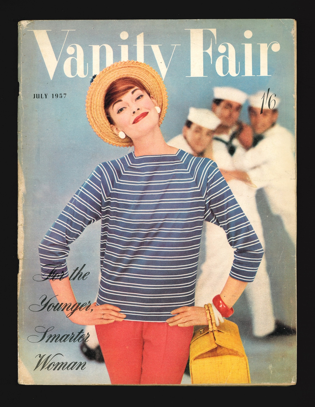 Vanity Fair July 1957 Rare Retro Vintage Original Fashion Magazine - Etsy